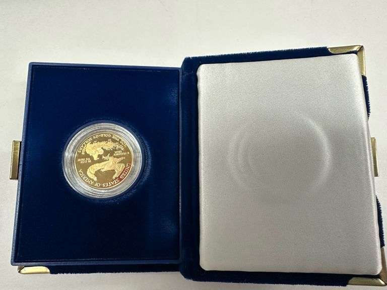 American Eagle One-Half Ounce Proof Gold Coin - Auction Ohio