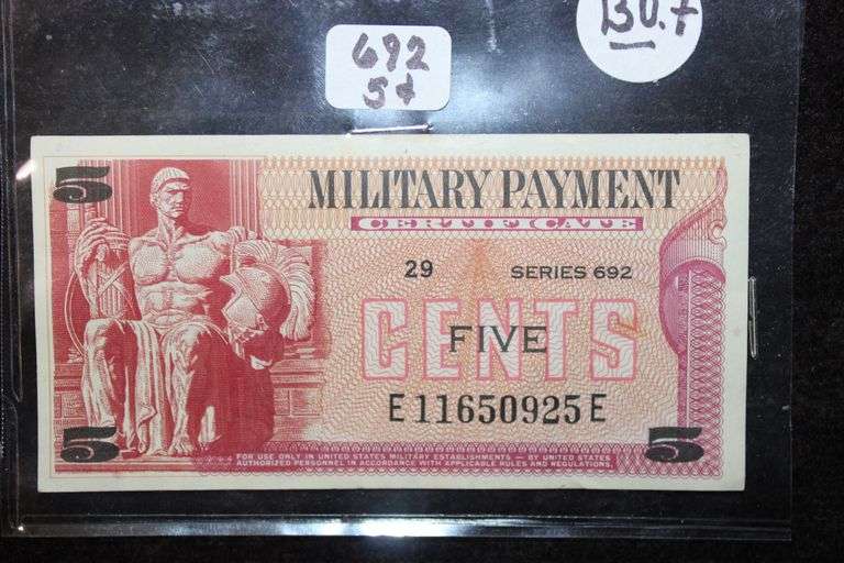 Military Note - Auction Ohio