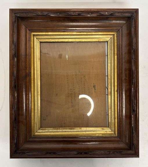 TWO VICTORIAN SHADOW BOX FRAMES. - Auction Ohio