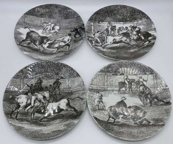 Vintage Pontesa Spain Plates - Auction Ohio