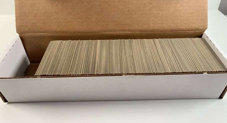 1980 Topps Baseball Lot - 800 Count Box - Solid Condition - Auction Ohio