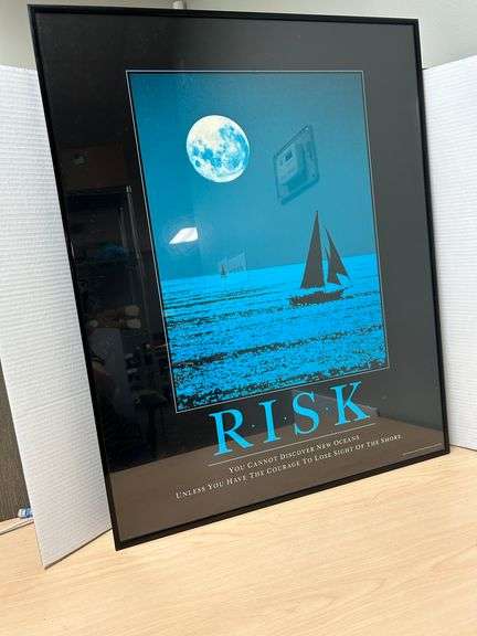 Framed Poster - Auction Ohio