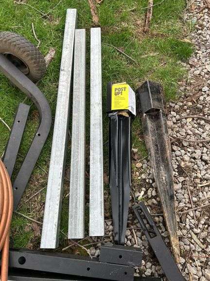 Copper Tubing, Metal Framing, Angle Iron & Post Supports - Auction Ohio