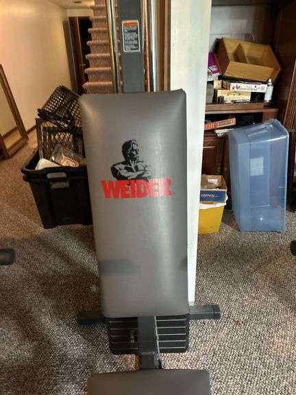 Weider Weight Lifting Set - Auction Ohio