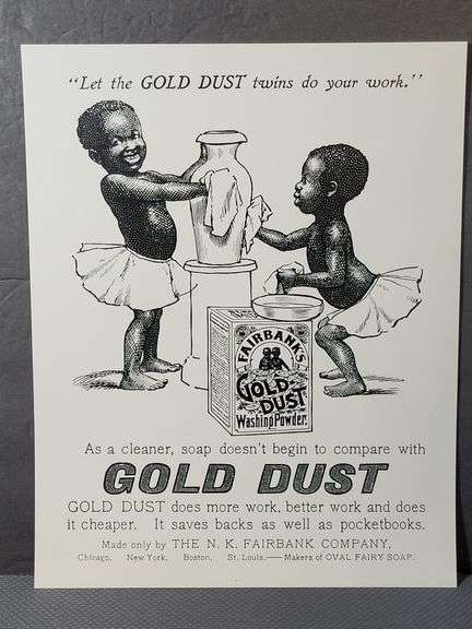 "Gold Dust" Poster - Auction Ohio