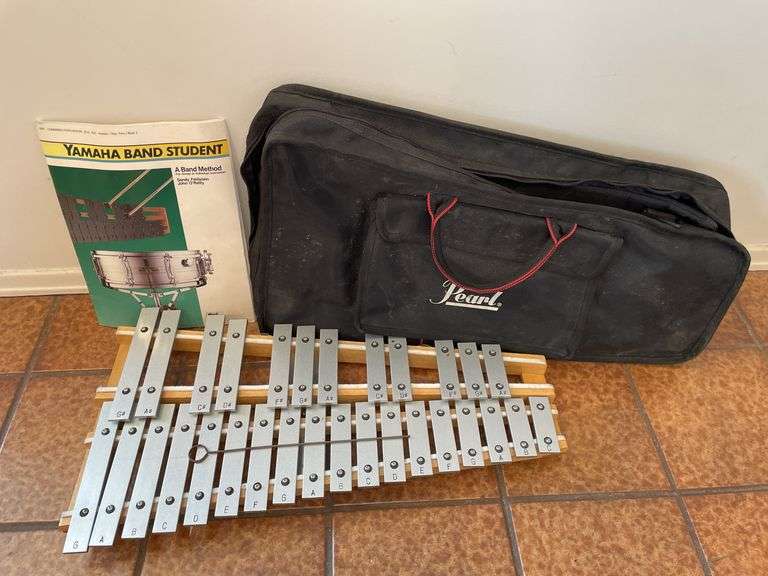 Pearl Xylophone with Carry Case - Auction Ohio
