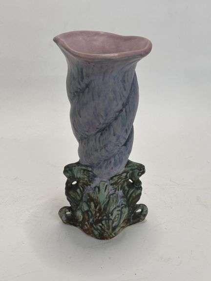 WELLER "SABRINIAN" FLOWER VASE. - Auction Ohio