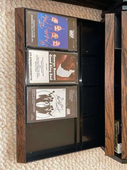 3 Media Organizers with Cassettes - Auction Ohio
