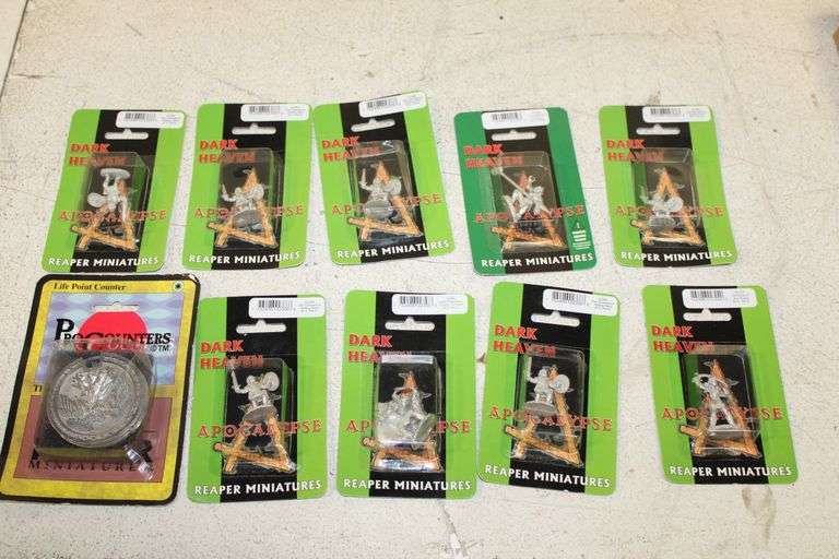 Dark Heaven Apocalypse Reaper Miniatures Die-Cast Figures - Auction Ohio