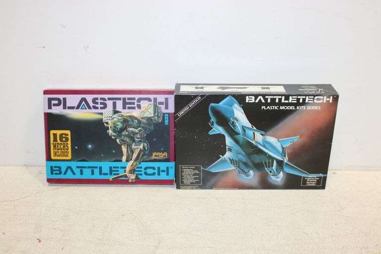 Battletech Model Kits - Auction Ohio