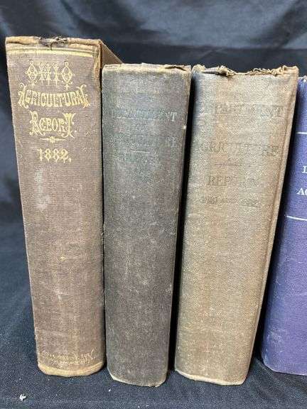1800 and 1900’s Agricultural Report Books - Auction Ohio