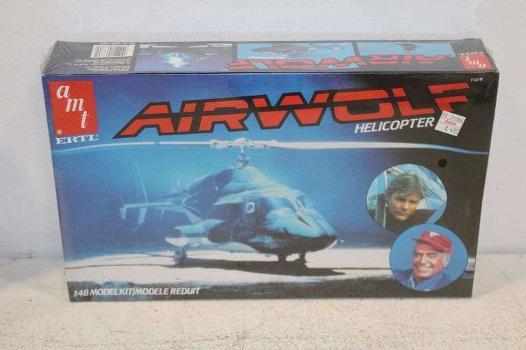 Airwolf Helicopter Model Kit - Auction Ohio
