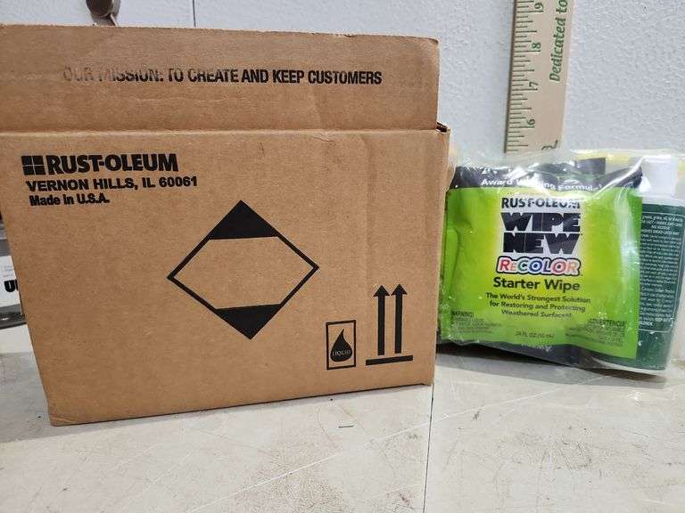 Rust-Oleum Wipe New Recolor Starter Wipe Kit - Auction Ohio