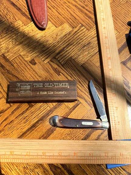 Old Timer Knife With Box - Auction Ohio