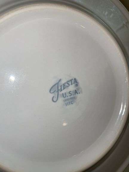 Fiestaware Tie-Dye Dish Set – 18 pcs - Auction Ohio