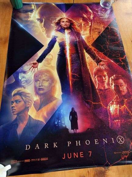 Movie Poster Dark Phoenix - Auction Ohio