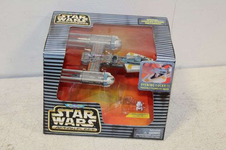 Star Wars Action Fleet Y-Wing Starfighter Model - Auction Ohio