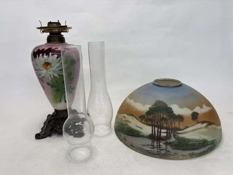 GLASS LAMP PROJECT LOT. - Auction Ohio