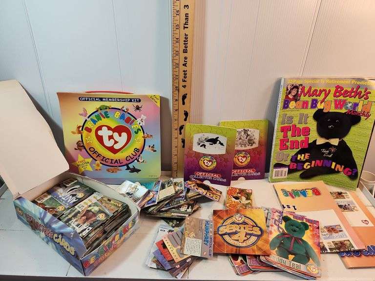 Ty Beanie Baby Magazines & Cards - Auction Ohio