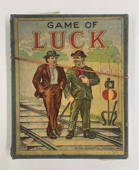 ANTIQUE GAME OF LUCK CARD GAME. - Auction Ohio