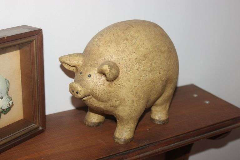 Pig Print & Figure - Auction Ohio