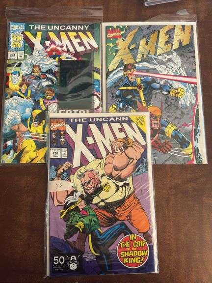 The Uncanny X-Men #278 & #304 / X-Men - Auction Ohio