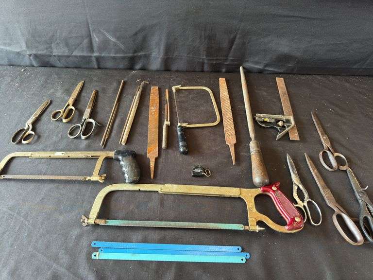 Scissors, Saws & Files - Auction Ohio