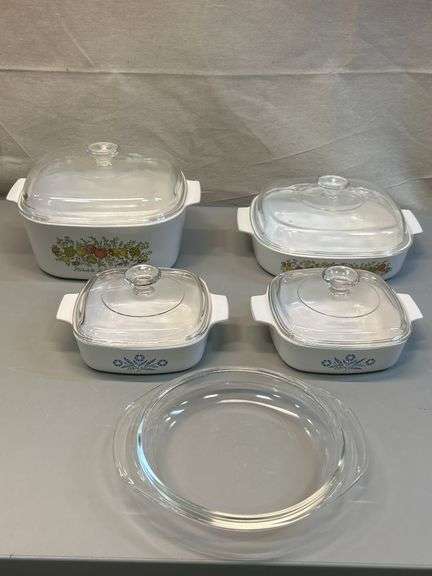 Vintage Corning Ware Cookware Set - Auction Ohio