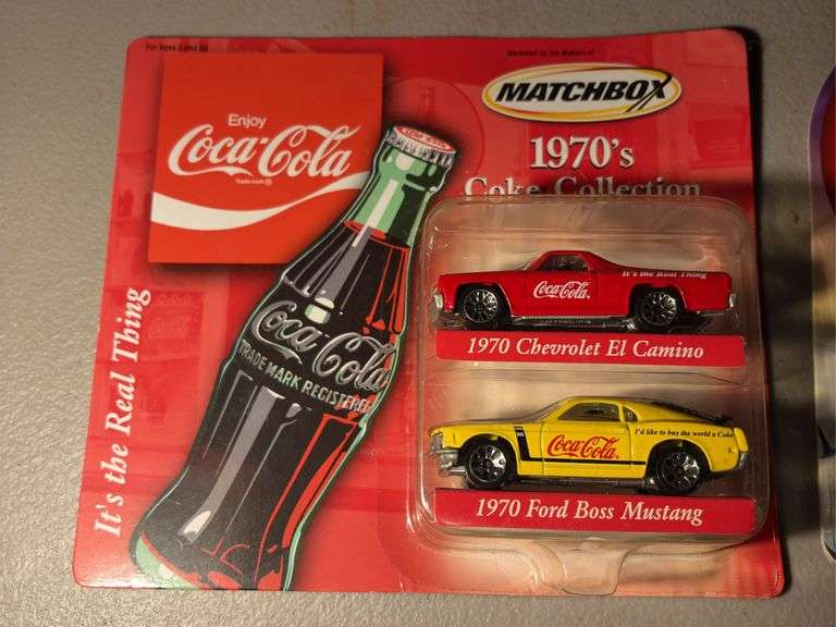 Two Coca-Cola Matchbox in Packages and Monopoly - Auction Ohio