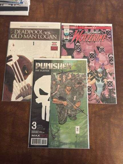 All-New Wolverine #27 / Punisher #3 / Deadpool vs. Old Man Logan #1 ...