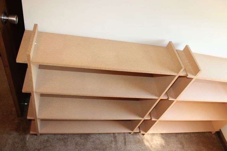 MDF Storage Shelves - Auction Ohio