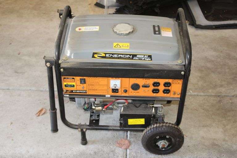 Energin 4000W XLT Generator - Auction Ohio
