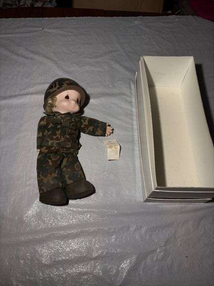 Precious Moments Army Doll - Auction Ohio