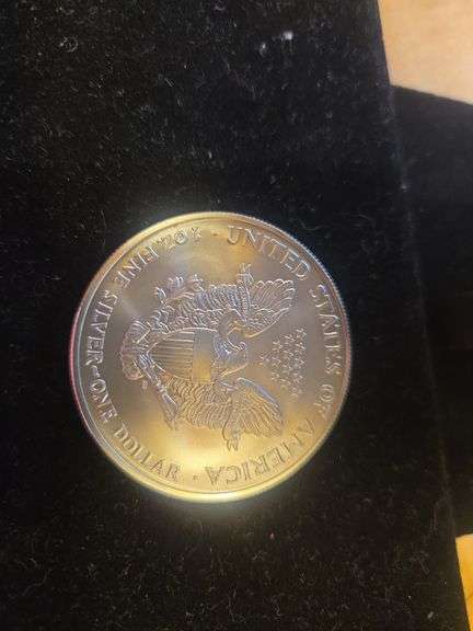 2003 walking liberty silver dollar coin. - Auction Ohio