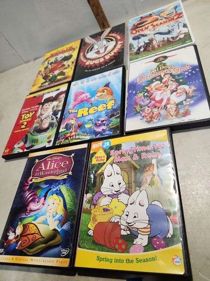 8 Assorted Dvds Kids Movies See Pictures - Auction Ohio