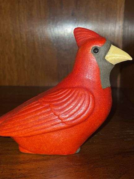 Nicodemus Pottery Cardinal - Auction Ohio