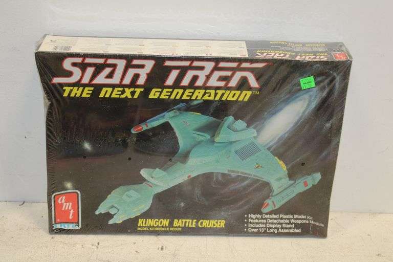 Star Trek The Next Generation Klingon Battle Cruiser Model Kit ...