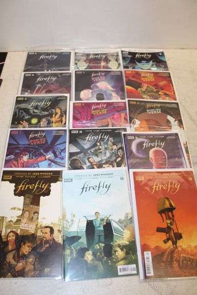 Firefly Comic Books - Auction Ohio