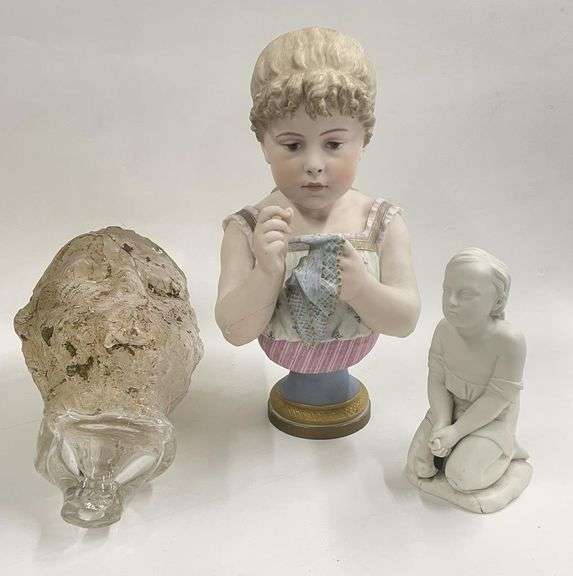 GROUP OF CABINET STATUES. - Auction Ohio