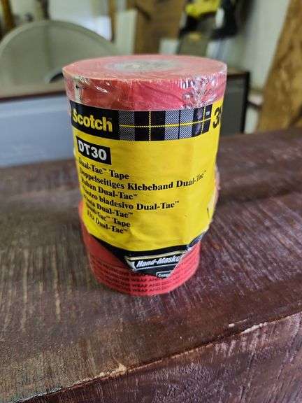Scotch Dual Tac Tape 3M 6 Rolls - Auction Ohio