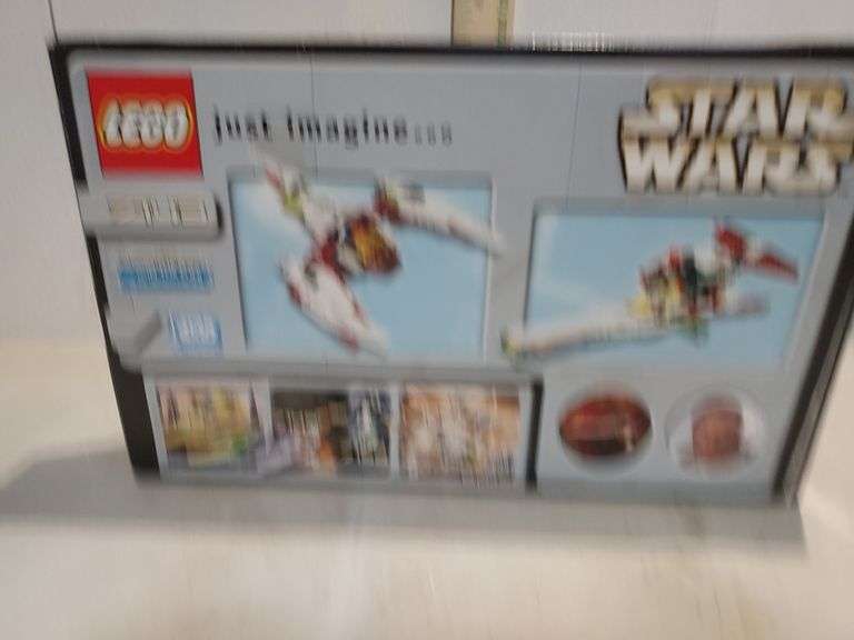 2002 Lego Star Wars #7143 Jedi Starfighter 138 Pc Unopened - Auction Ohio