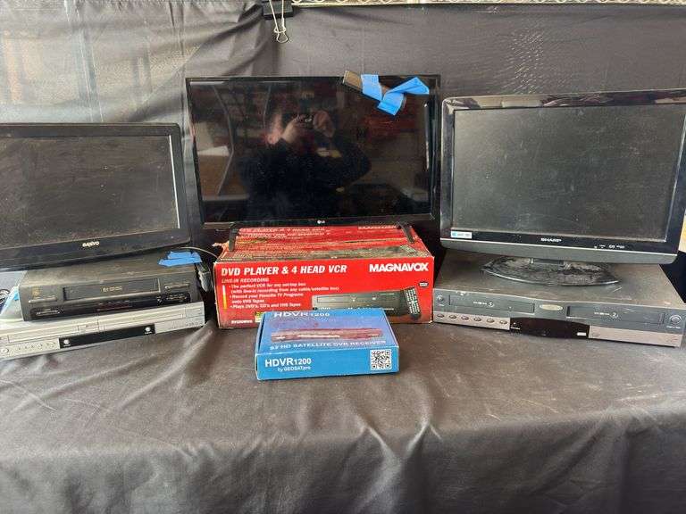 TVs, VHS & DVD Players - Auction Ohio