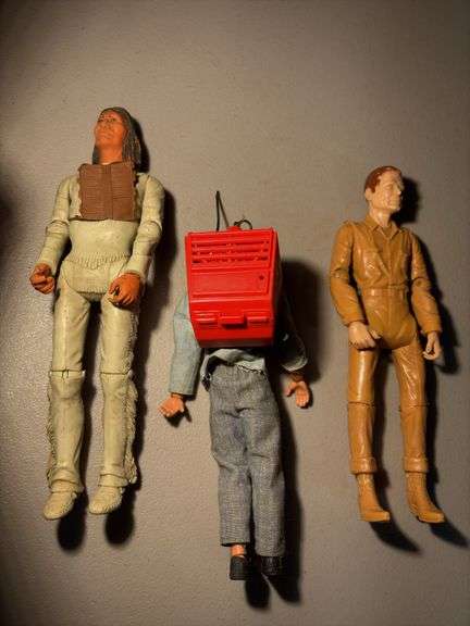 Three Johnny West Action Figures - Auction Ohio