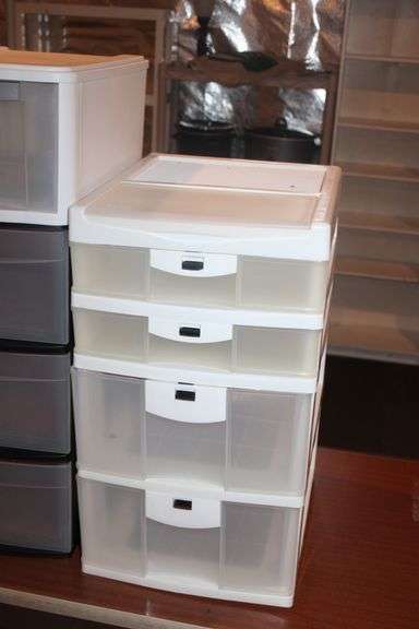 Plastic Storage Drawers & Tote - Auction Ohio