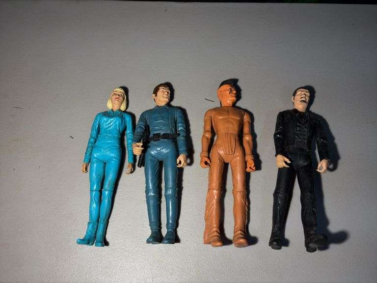 Four Johnny West Action Figures - Auction Ohio