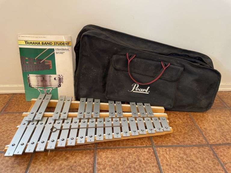 Pearl Xylophone with Carry Case - Auction Ohio
