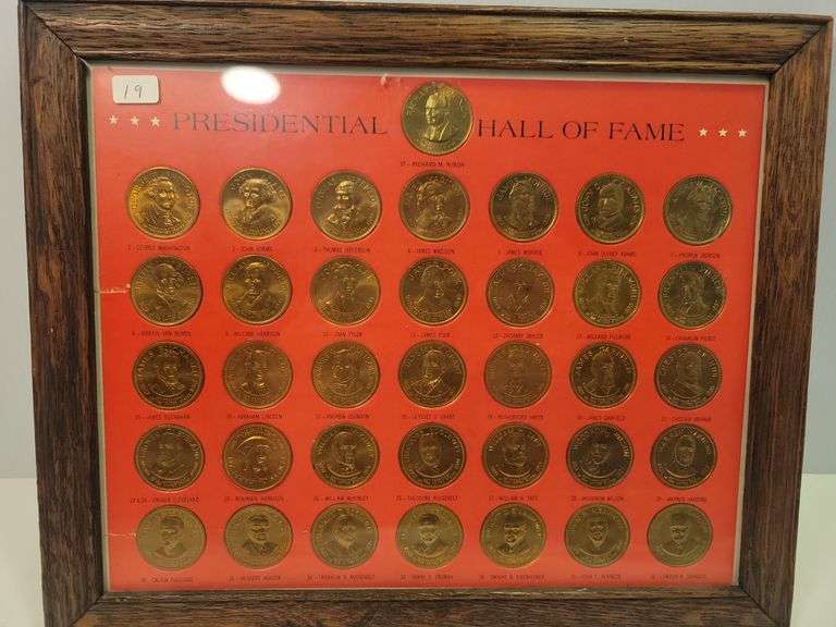 Presidential Hall Of Fame Set - Auction Ohio
