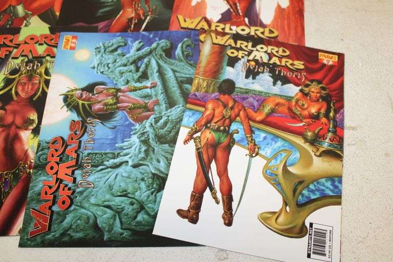 Warlord of Mars Comics - Auction Ohio