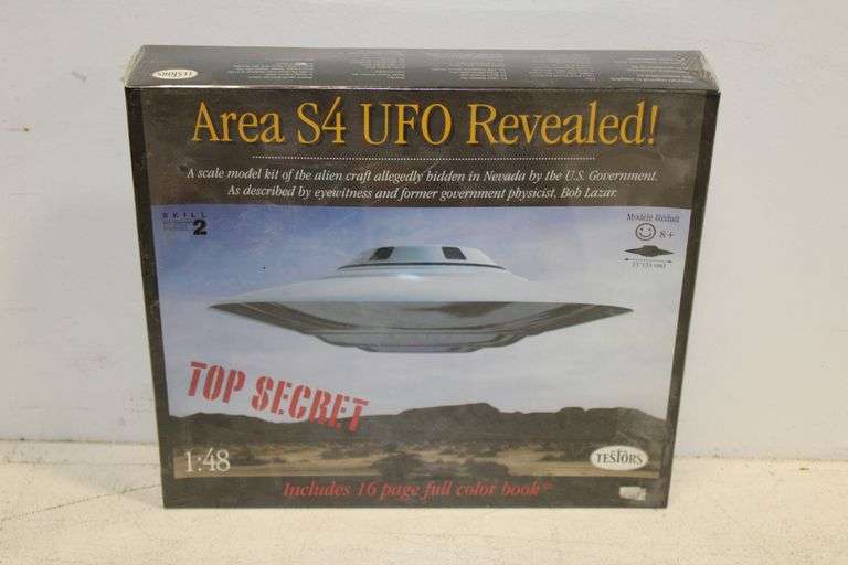 Area S4 UFO Revealed Model Kit - Auction Ohio