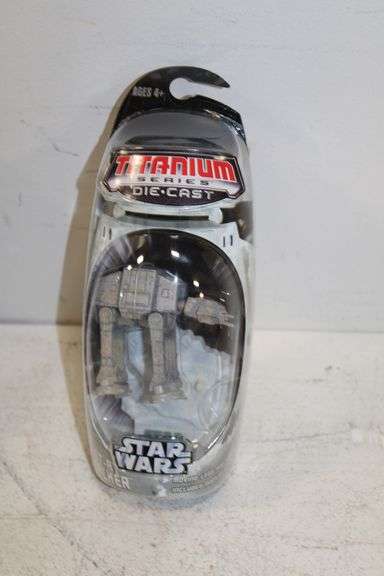 Star Wars Titanium Series Die-Cast At-AT Model - Auction Ohio